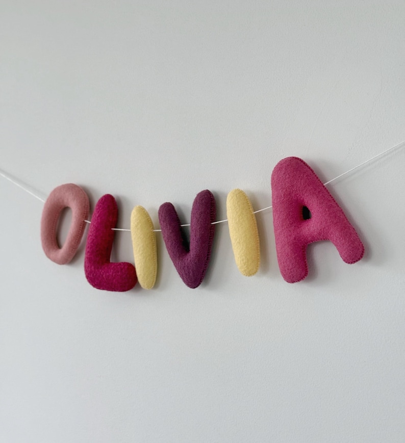Alphabet Uppercase Letters PDF Pattern Sewing Pattern Felt Educational ...