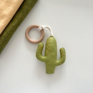 Cactus Rattle PDF Sewing Pattern Felt Digital Pattern Instant Download ...