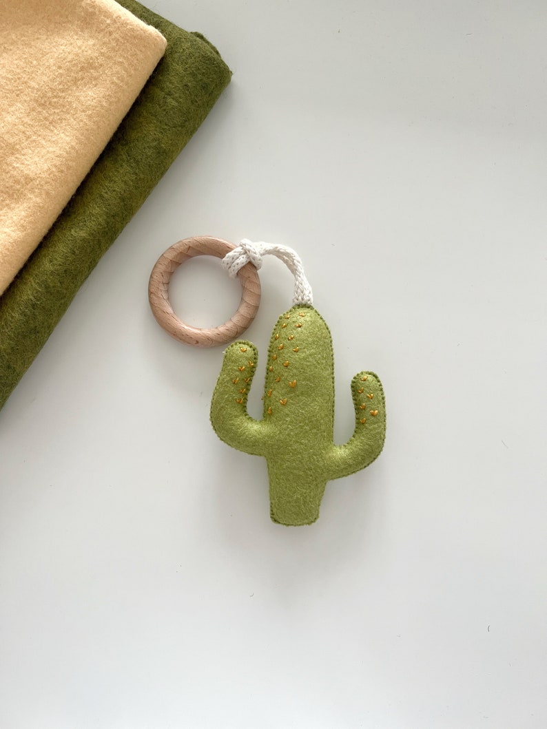 Cactus Rattle PDF Sewing Pattern Felt Digital Pattern Instant Download ...