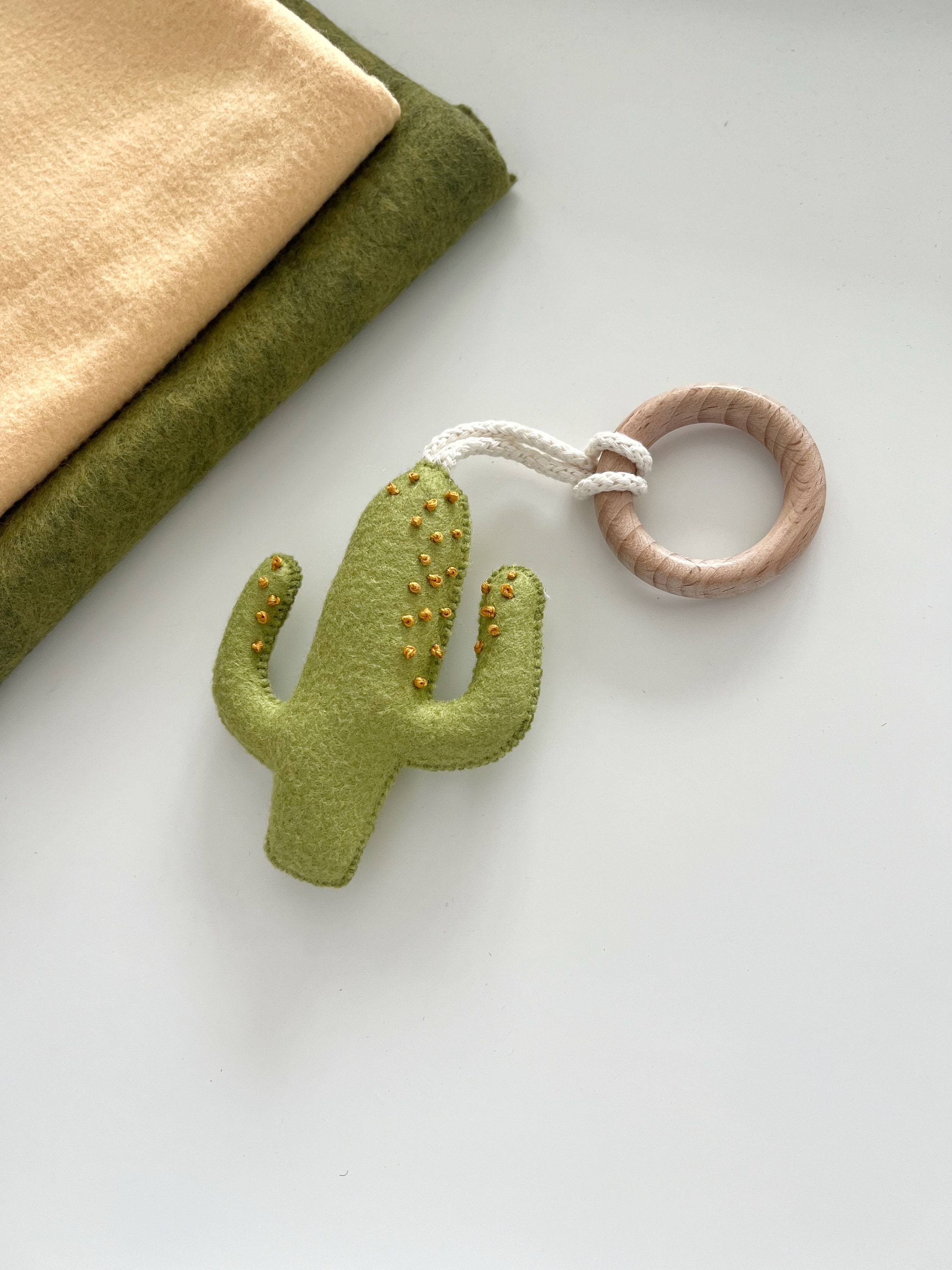 Cactus Rattle PDF Sewing Pattern Felt Digital Pattern Instant Download ...