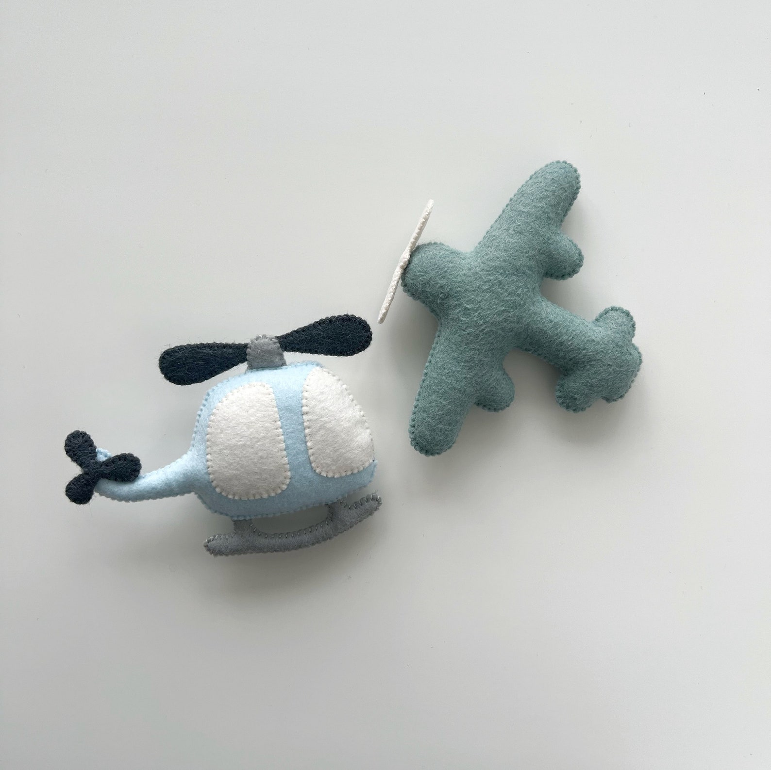 SET OF 2 Sewing PDF Patterns Plane and Helicopter Sewing Patterns ...