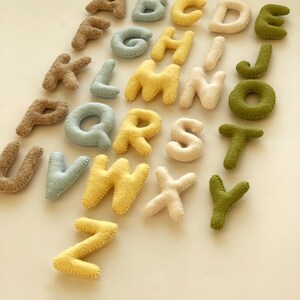 Sewing PDF Pattern Uppercase Alphabet Digital Pattern Educational ...