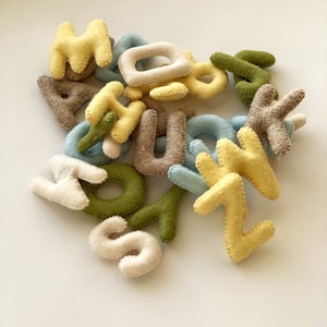 Sewing PDF Pattern Uppercase Alphabet Digital Pattern Educational ...