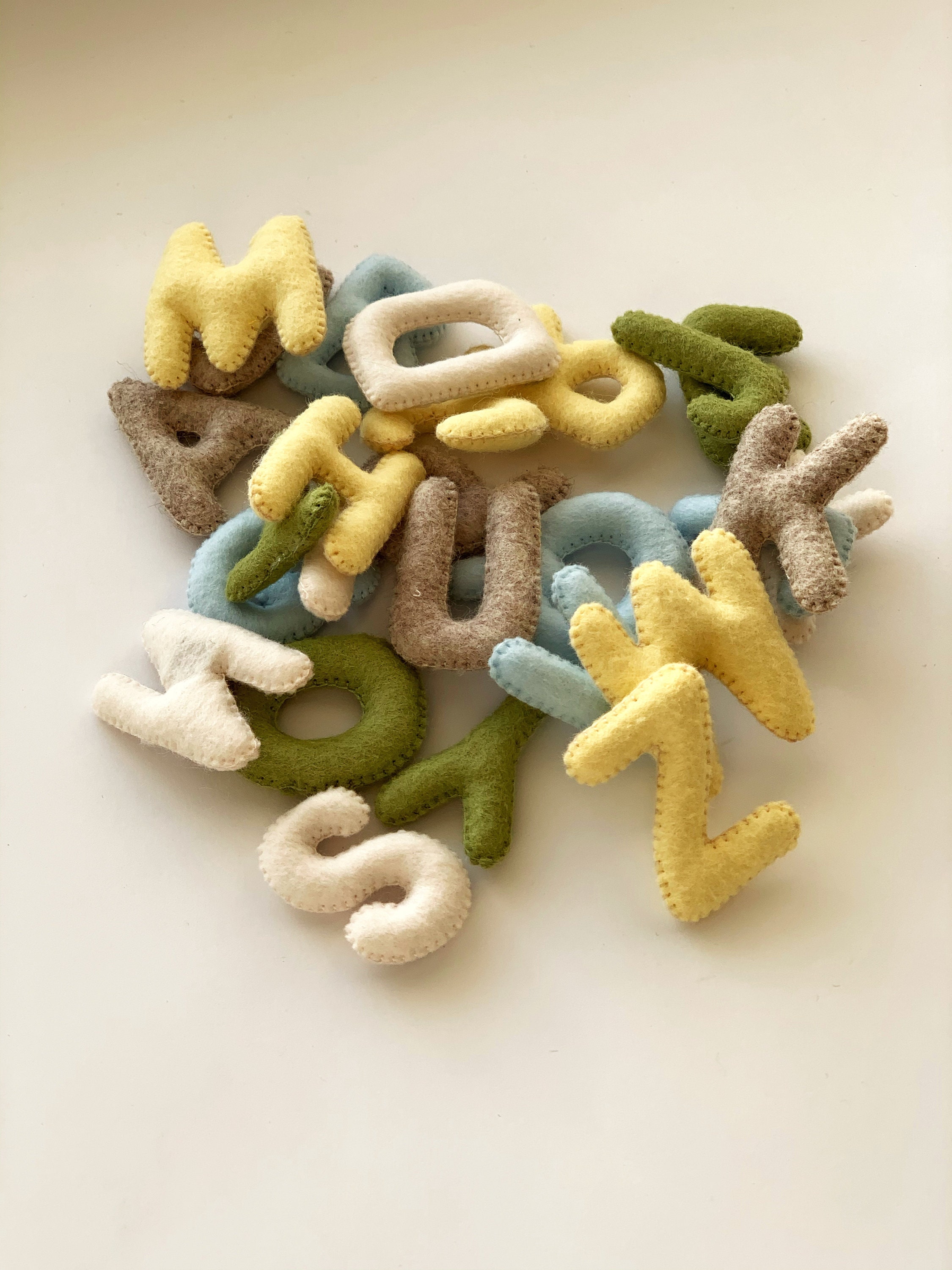 Sewing PDF Pattern Uppercase Alphabet Digital Pattern Educational ...