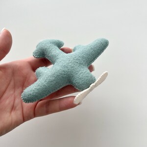 Sewing PDF Pattern Plane Felt Toy Pattern Airplane Nursery Decor ...