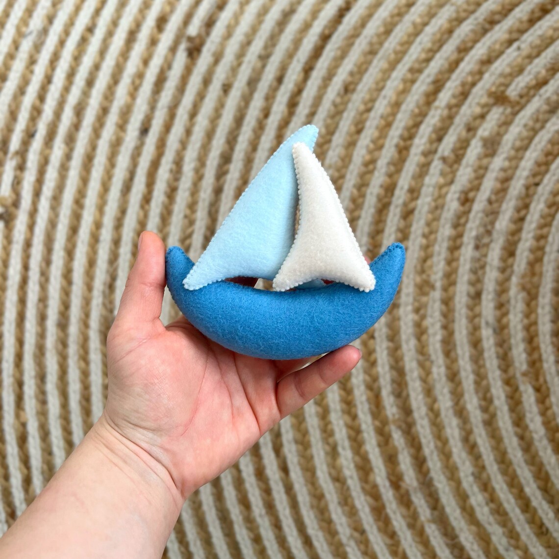 Felt Boat Sewing Pattern: Nautical Nursery Mobile (PDF Pattern) - Etsy