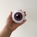 Spooky Felt Eyeball Sewing Pattern: DIY Halloween Eye Ornament (PDF ...