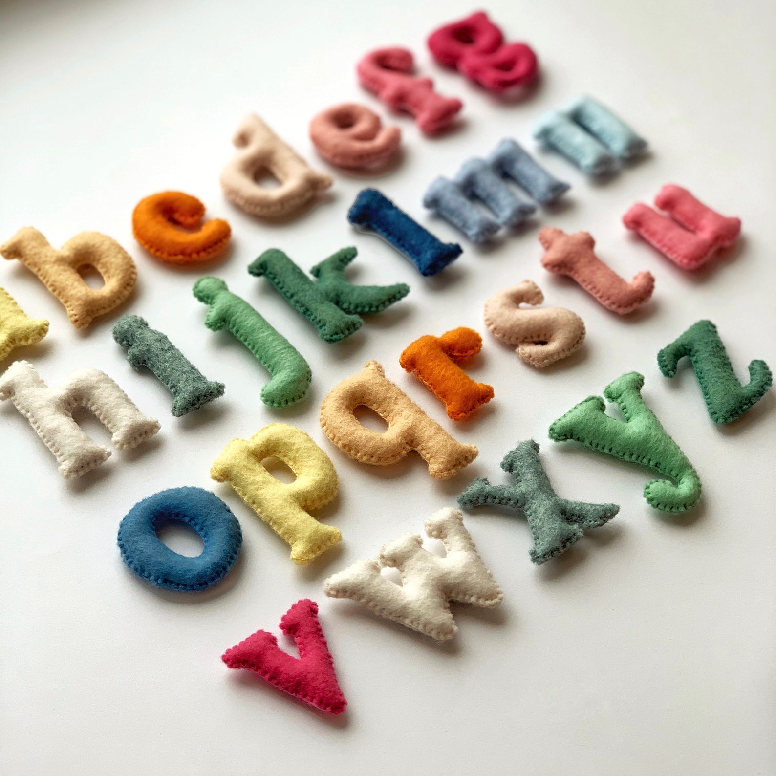 Lowercase Alphabet Digital Sewing Pattern ABC Felt Plush - Etsy