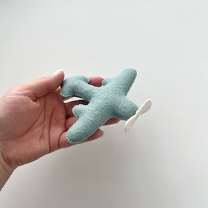 Sewing PDF Pattern Plane Felt Toy Pattern Airplane Nursery Decor ...