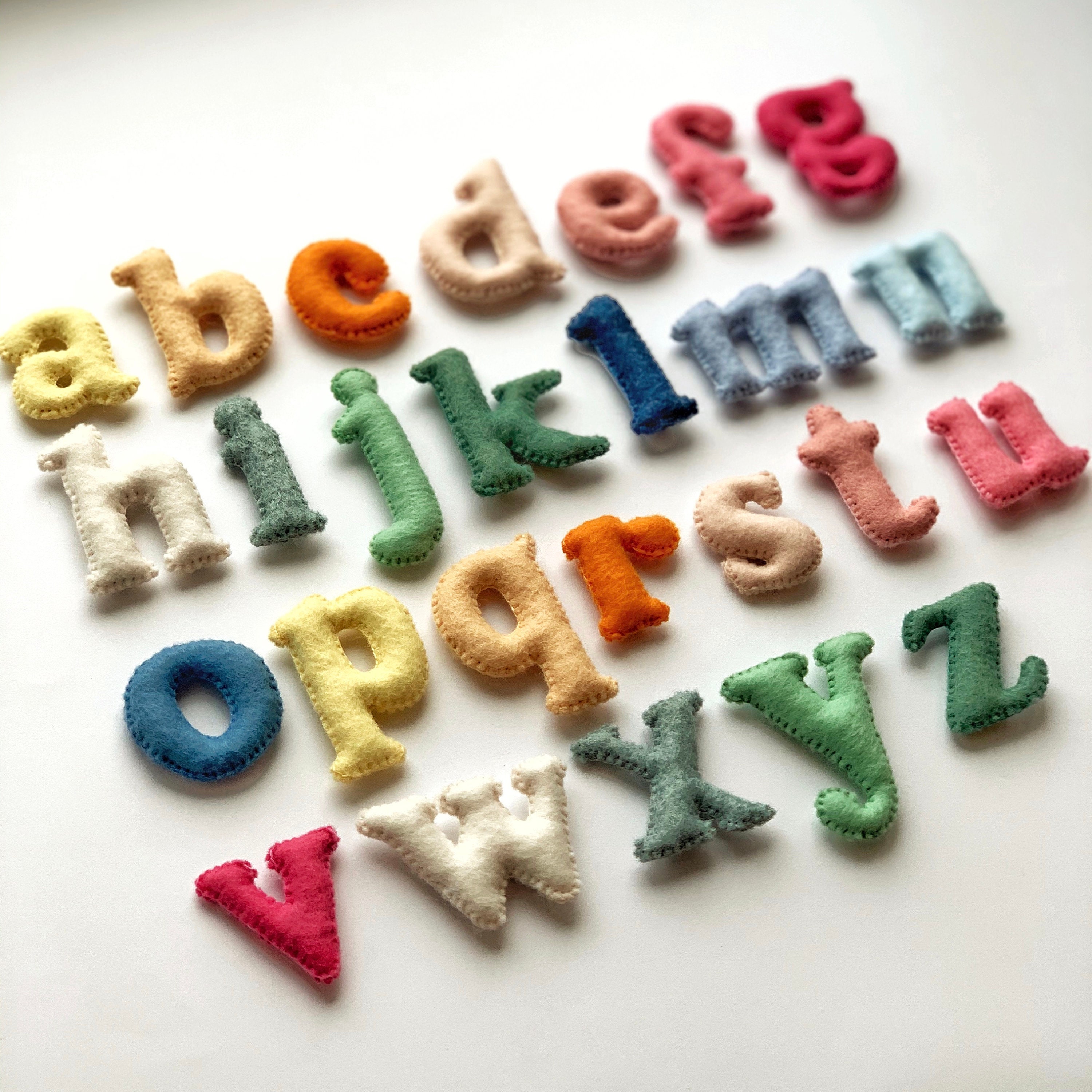 Lowercase Alphabet Digital Sewing Pattern ABC Felt Plush - Etsy