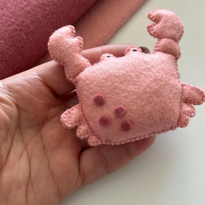 Felt Crab Sewing Pattern: Nautical Nursery Decor (PDF Pattern) - Etsy