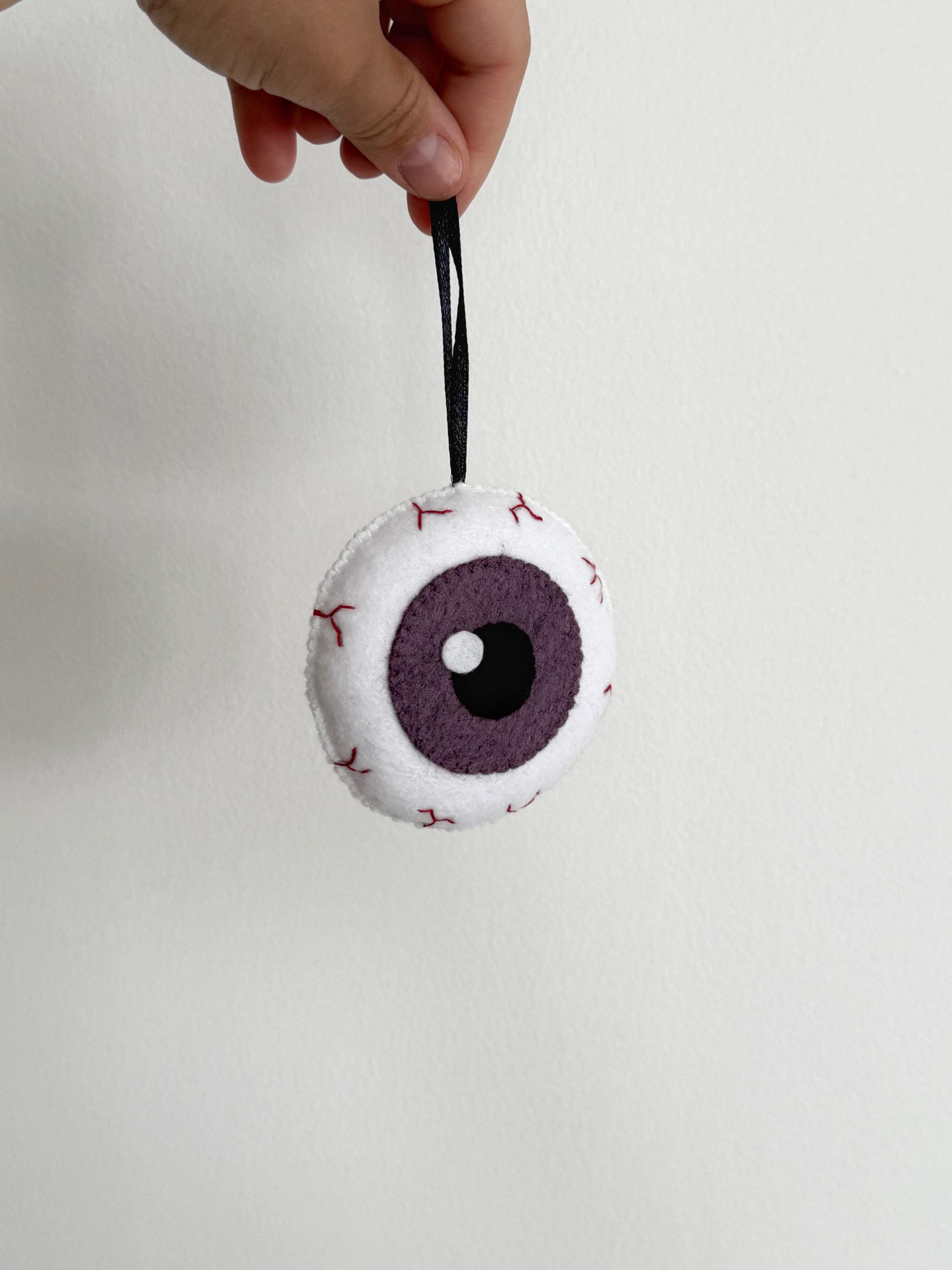 Spooky Felt Eyeball Sewing Pattern: DIY Halloween Eye Ornament (PDF ...