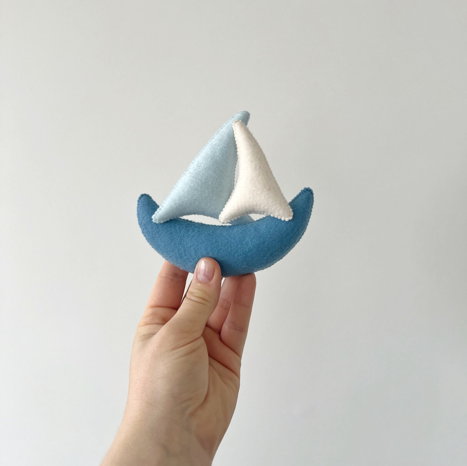 Felt Boat Sewing Pattern: Nautical Nursery Mobile (PDF Pattern) - Etsy