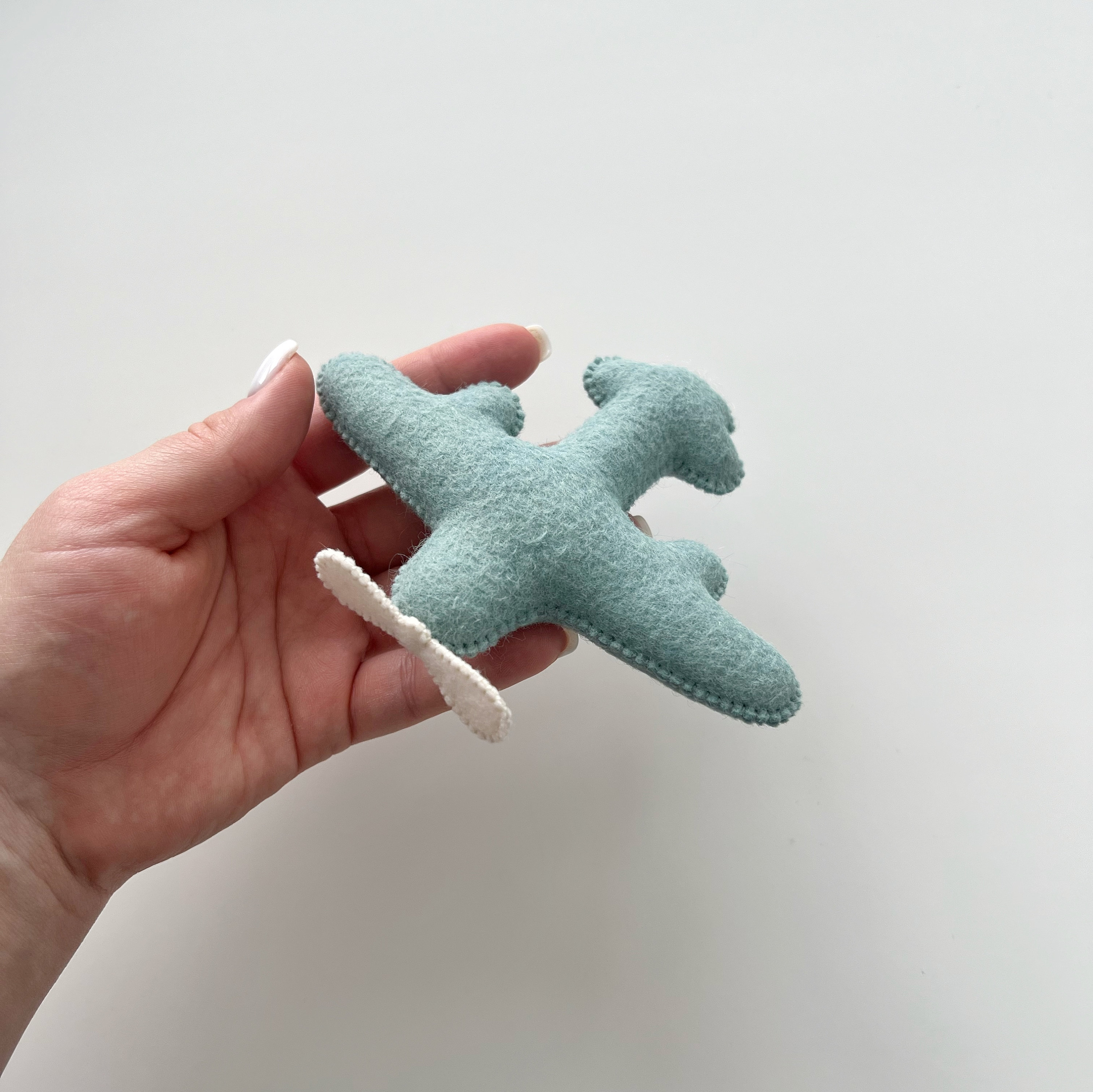 Sewing PDF Pattern Plane Felt Toy Pattern Airplane Nursery Decor ...