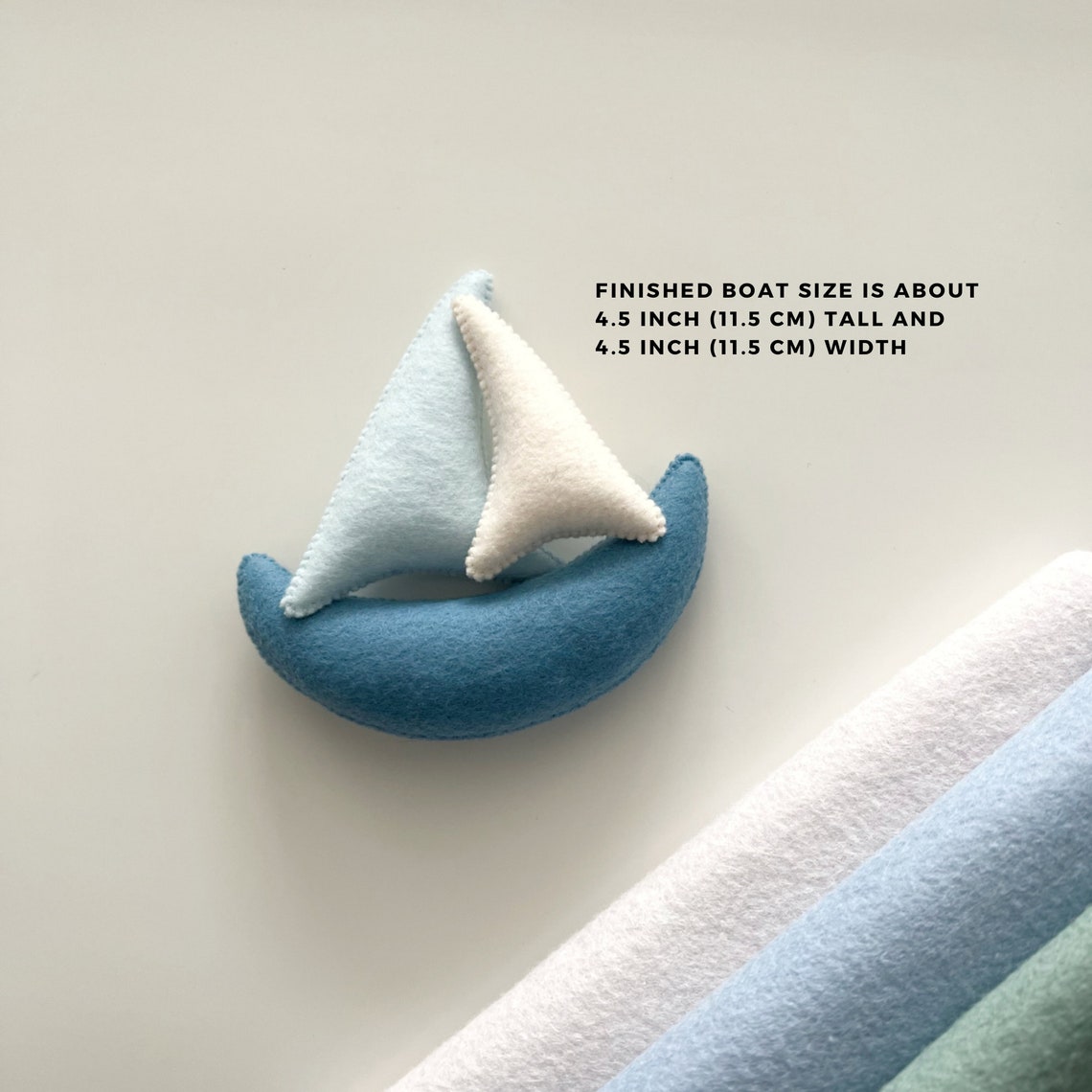 Felt Boat Sewing Pattern: Nautical Nursery Mobile (PDF Pattern) - Etsy