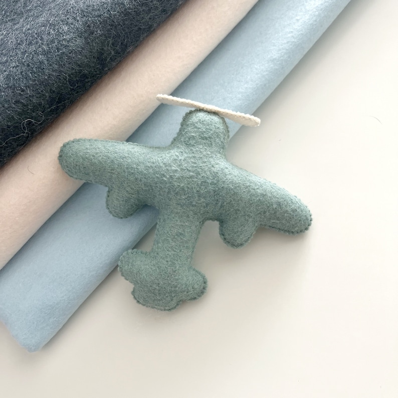 Sewing PDF Pattern Plane Felt Toy Pattern Airplane Nursery Decor ...
