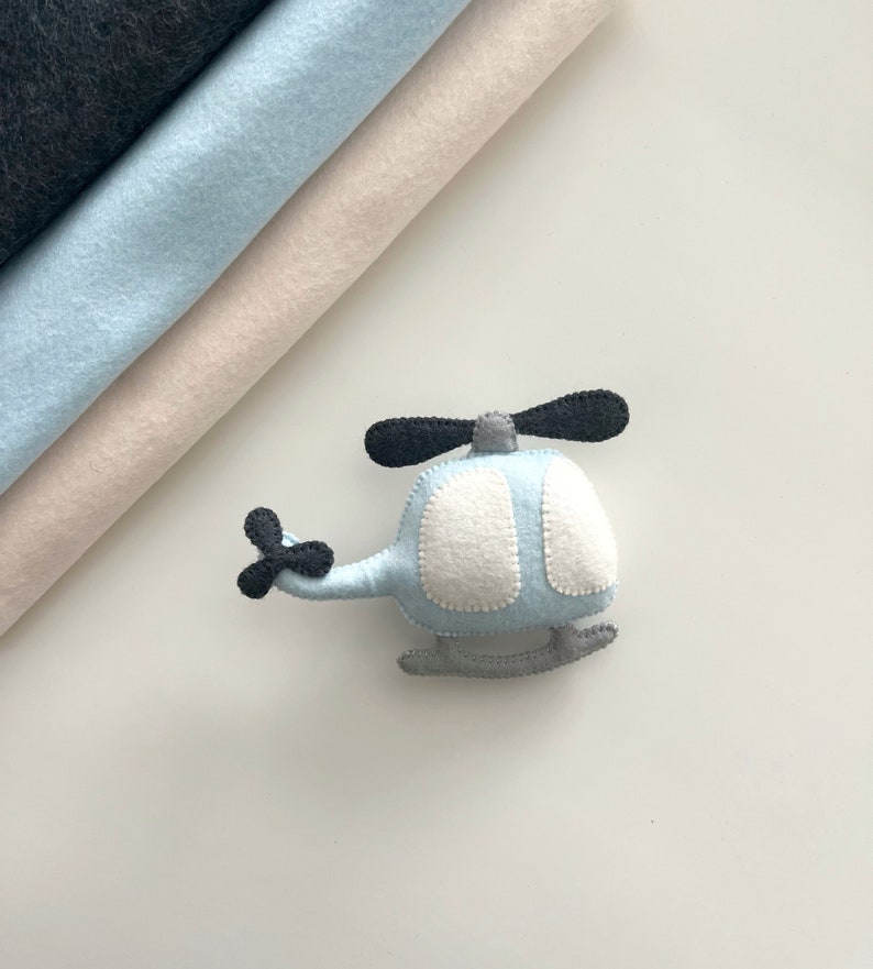 Felt Helicopter Sewing Pattern: DIY Nursery Decor (PDF Pattern) - Etsy