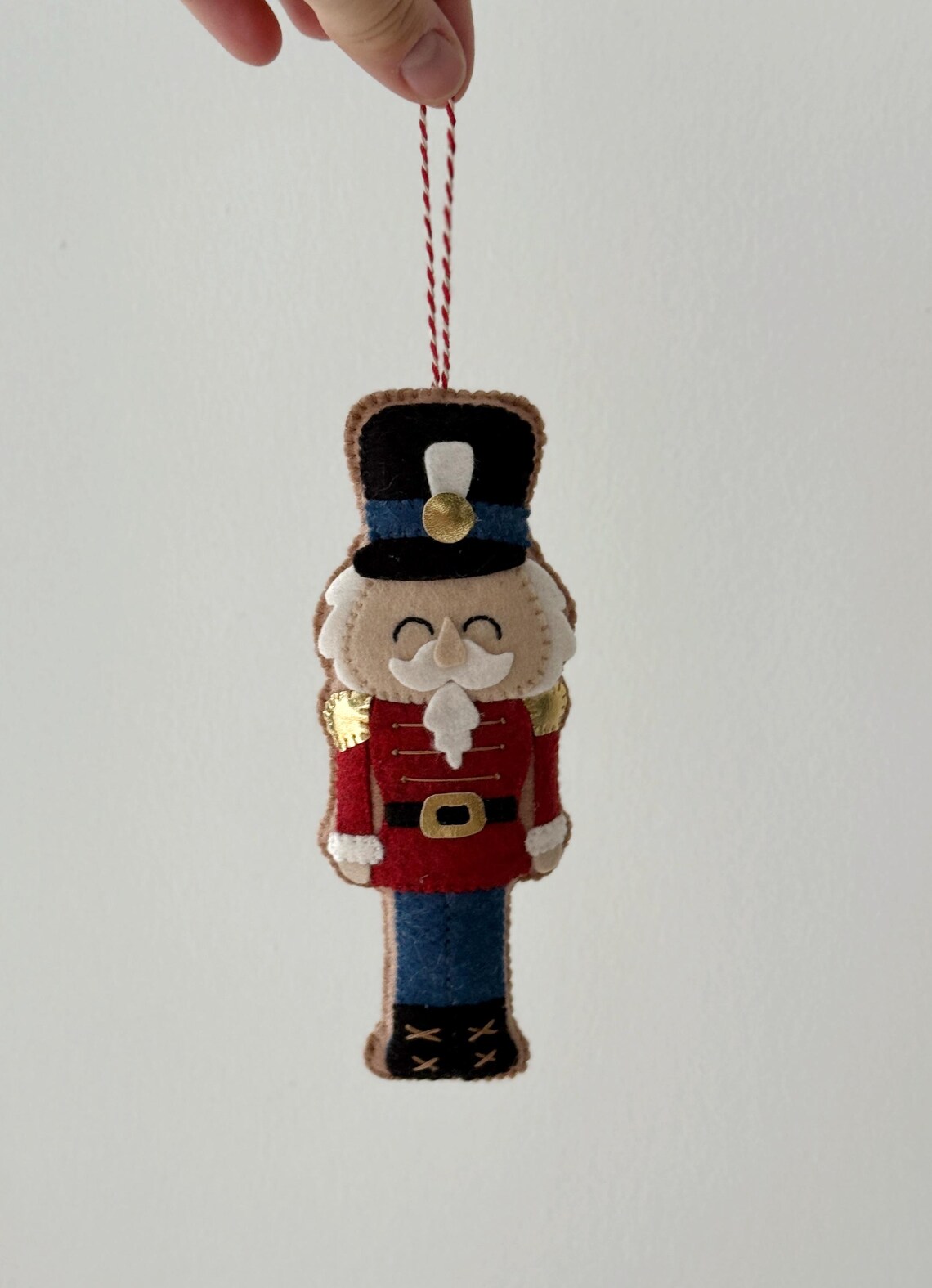 Felt Nutcracker Ornament Pattern – Christmas PDF Sewing Tutorial - Etsy
