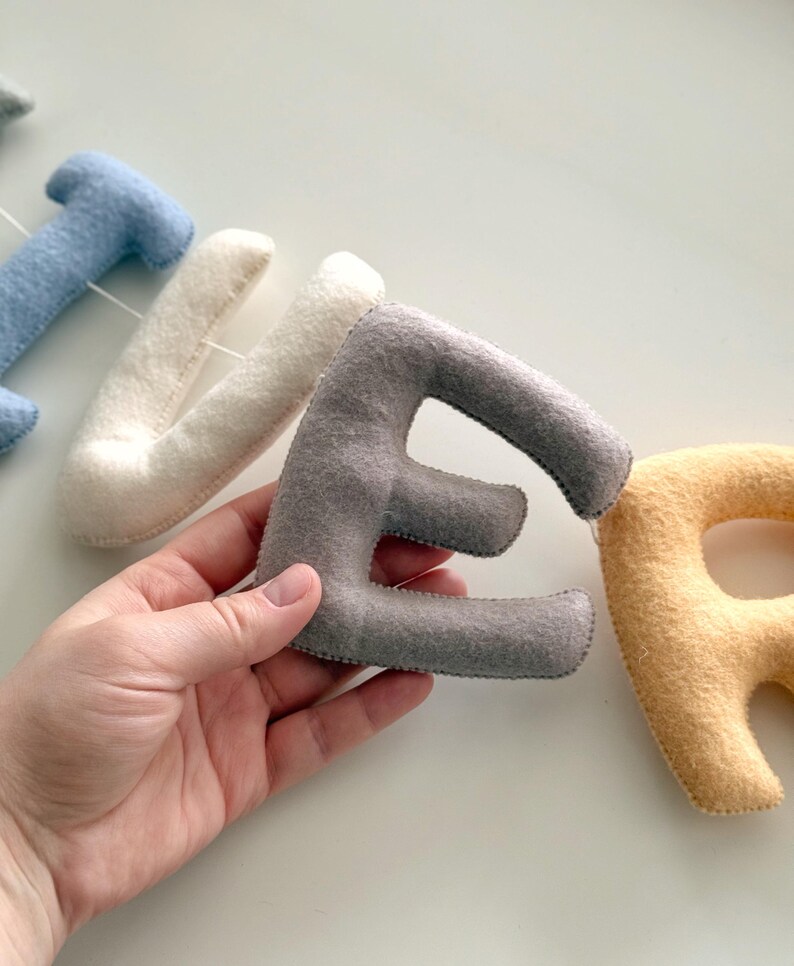 Alphabet PDF Pattern Sewing Digital Pattern Felt Uppercase Letters ...