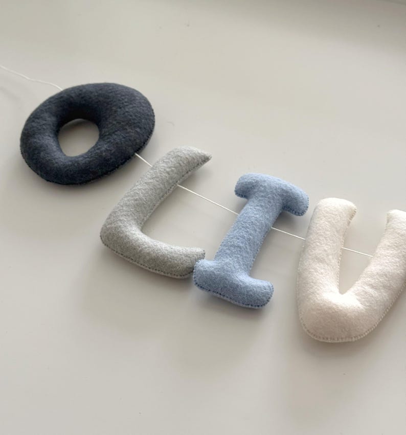 Alphabet PDF Pattern Sewing Digital Pattern Felt Uppercase Letters ...