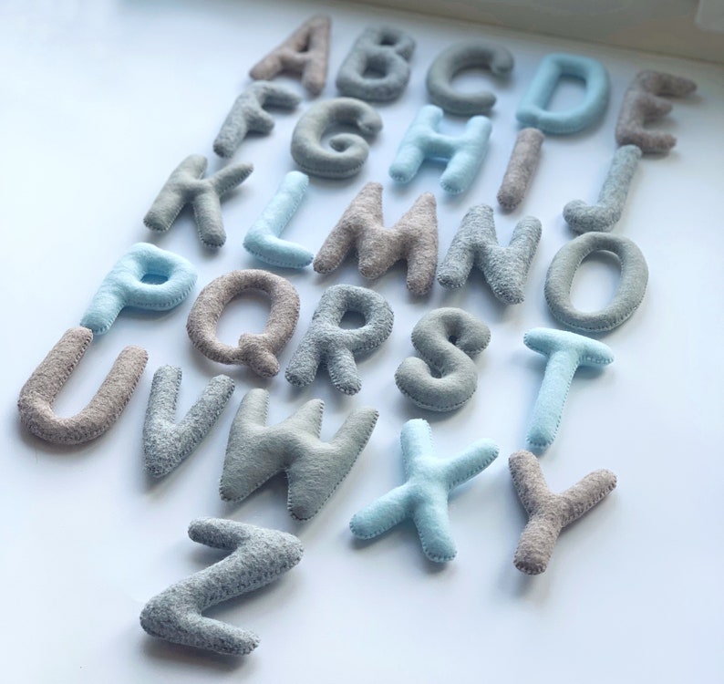 Digital Sewing Pattern Felt Alphabet Sewing Pattern ABC Handmade ...