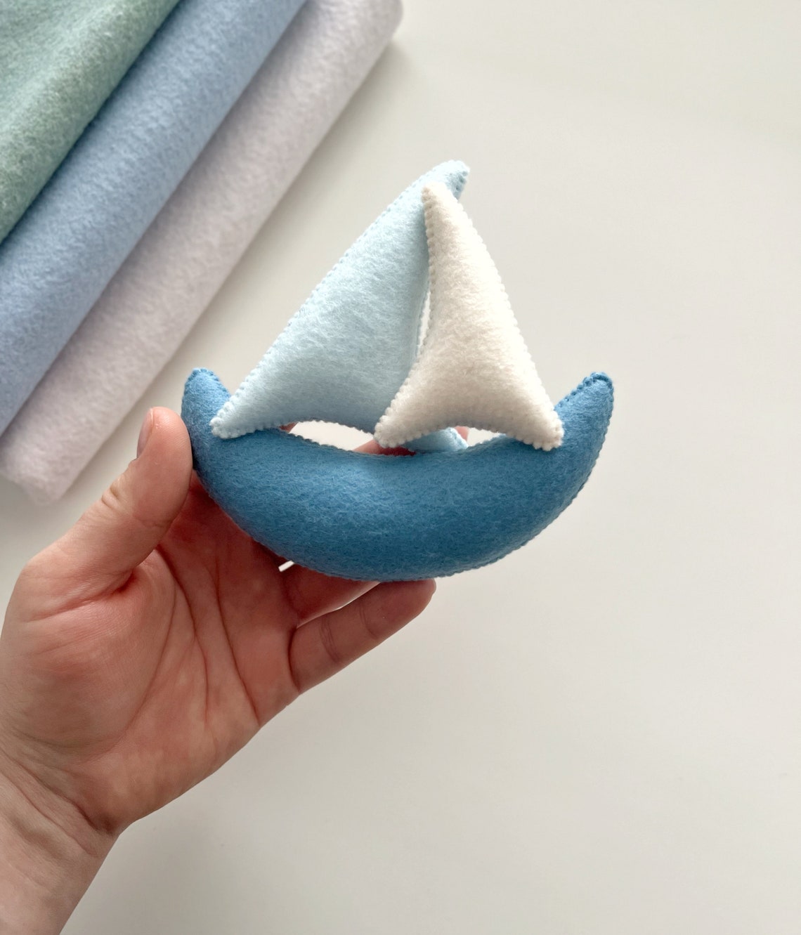 Felt Boat Sewing Pattern: Nautical Nursery Mobile (PDF Pattern) - Etsy