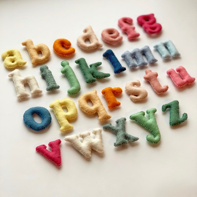 Lowercase Alphabet Digital Sewing Pattern ABC Felt Plush - Etsy