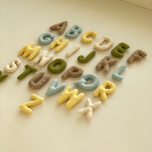 Sewing PDF Pattern Uppercase Alphabet Digital Pattern Educational ...