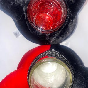 Bedazzled Gothic Rabbit Plush Stash Jar, Animal Doll Stuffed Toy, Mason ...