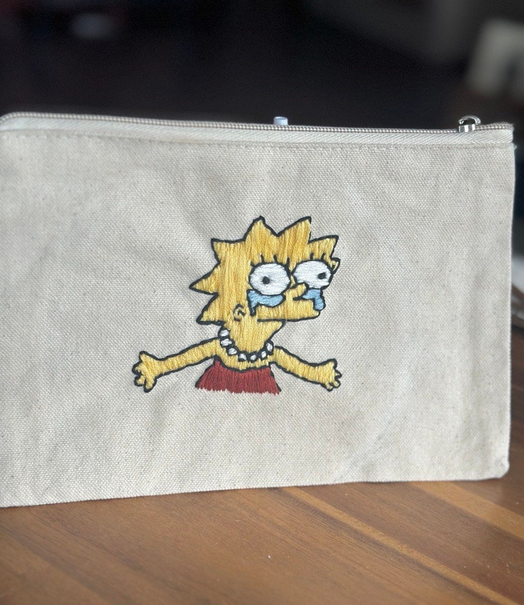 Small "lisa Simpson" Pouch - Madi - Etsy