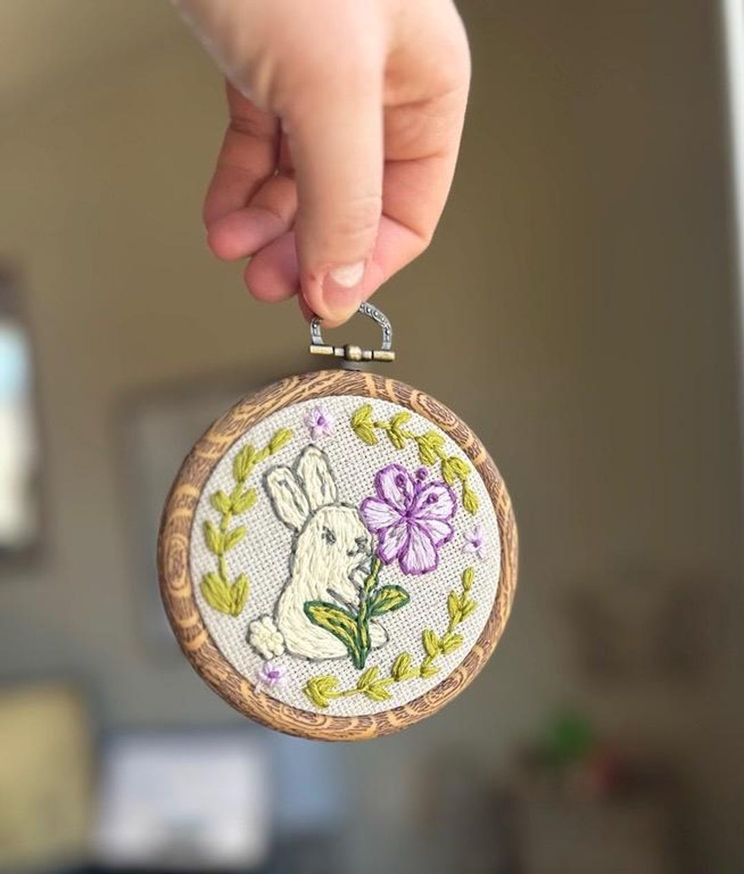 Mini Bunny Wall Hanging - Madi - Etsy