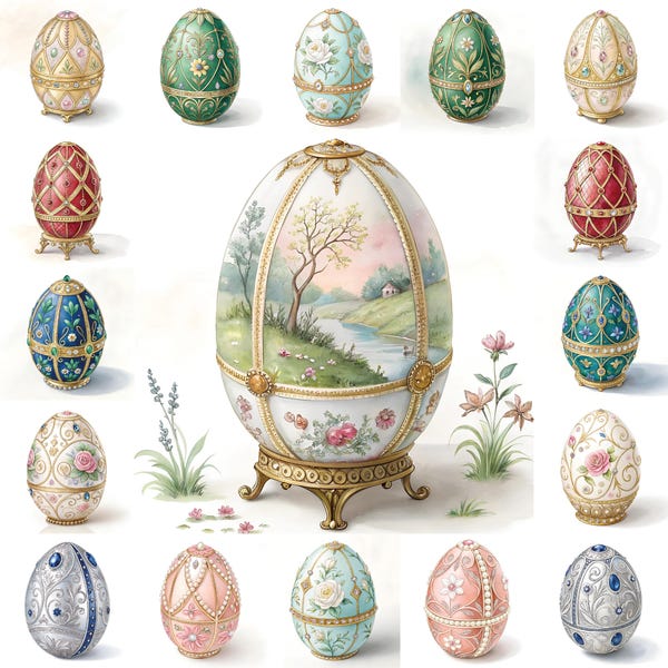 Vintage Easter Eggs - Etsy