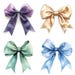 Colorful Bow Clipart Set, 25 Watercolor Ribbon Bows, Pastel Satin Silk ...