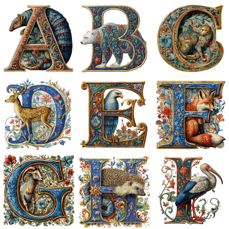 Medieval Letter - Etsy