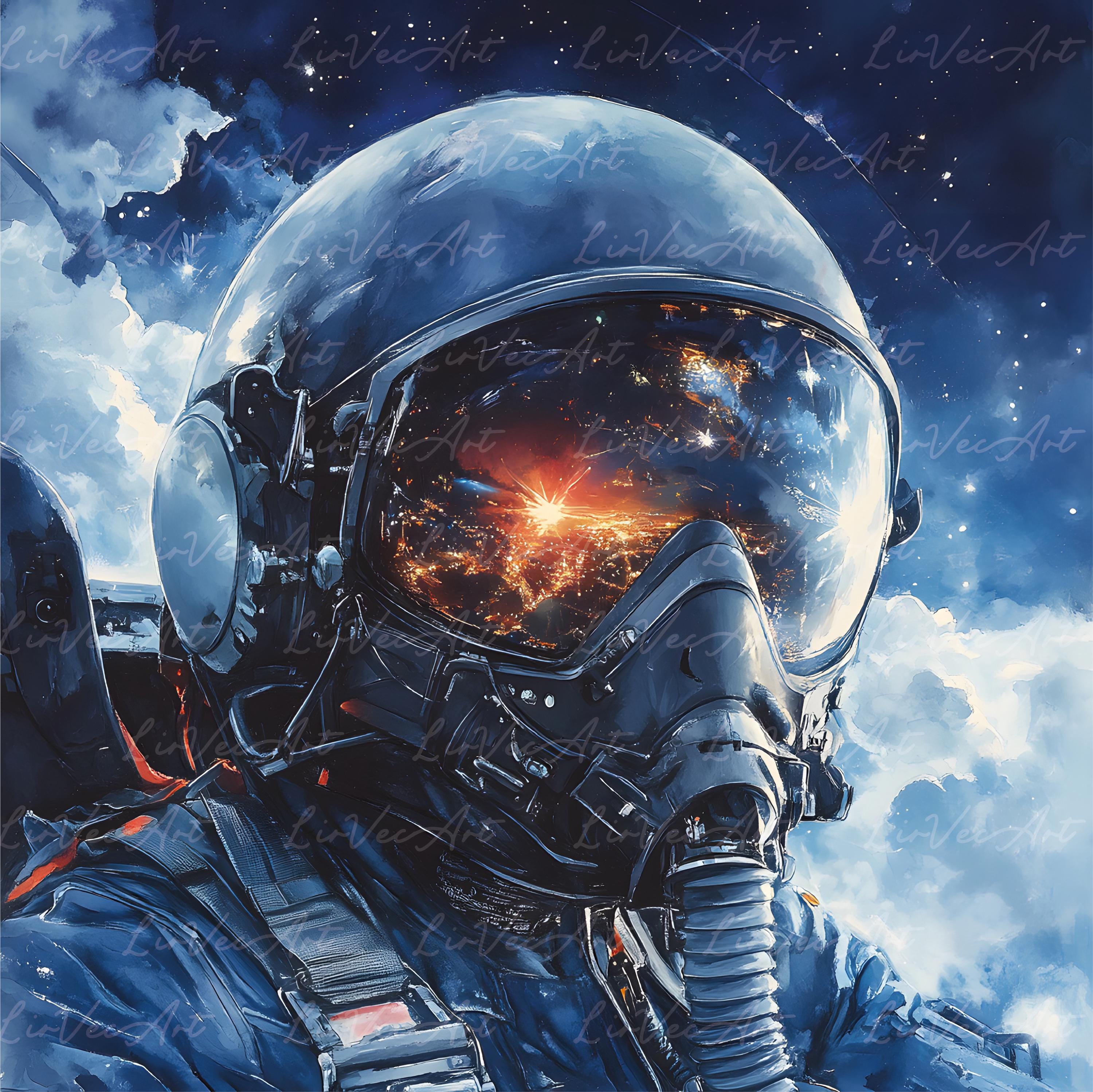 Aviator Reflections – 35 Realistic Watercolor Pilot & Sunglasses Art ...