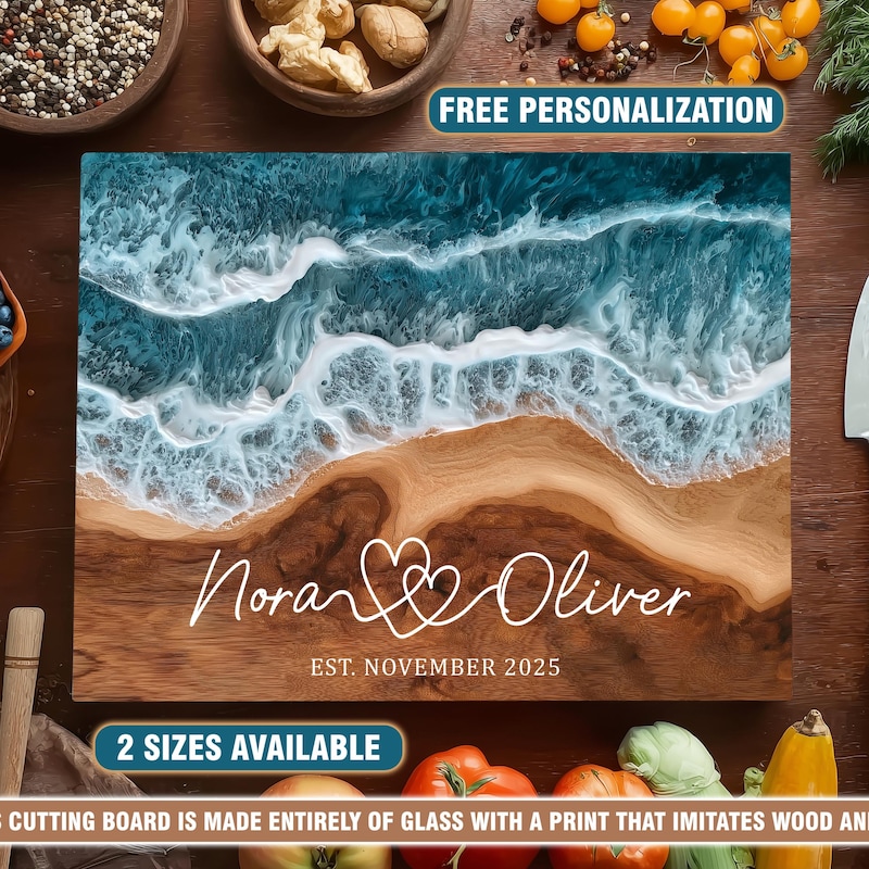 Ocean Cooking Board - Etsy