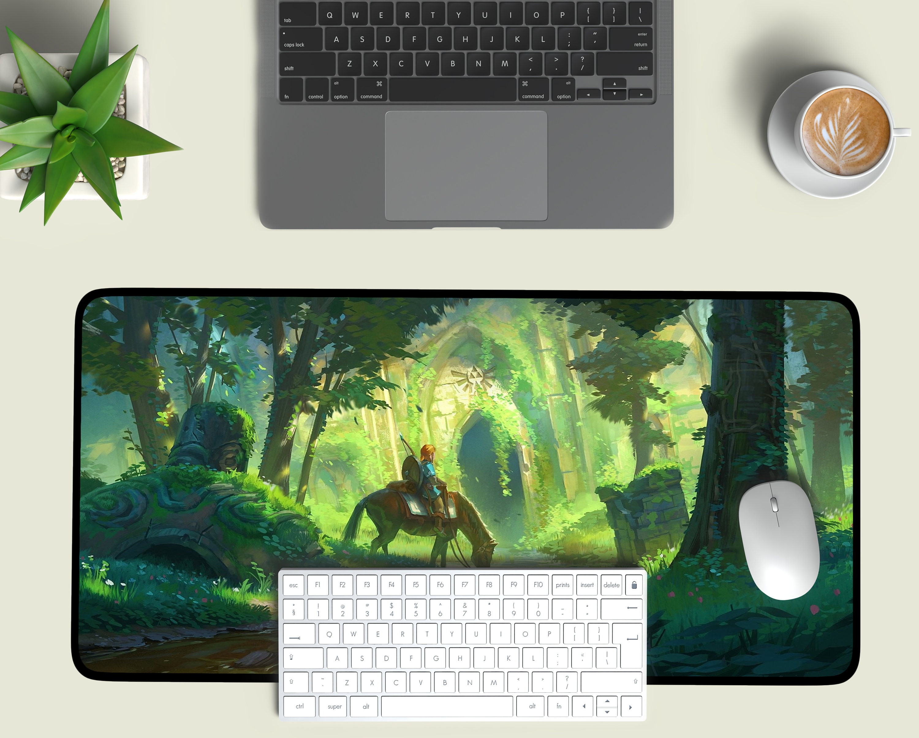 Zelda Desk Mat, Gaming Mouse Mat, Mousepad, Large Mouse Mat, Zelda ...