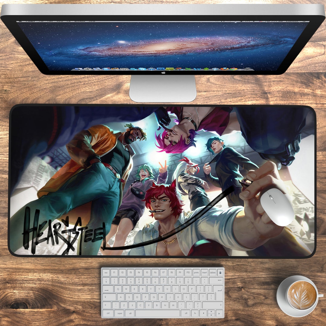 League of Legends Desk Mat, HEARTSTEEL Signed Gaming Desk Mat, XXL ...