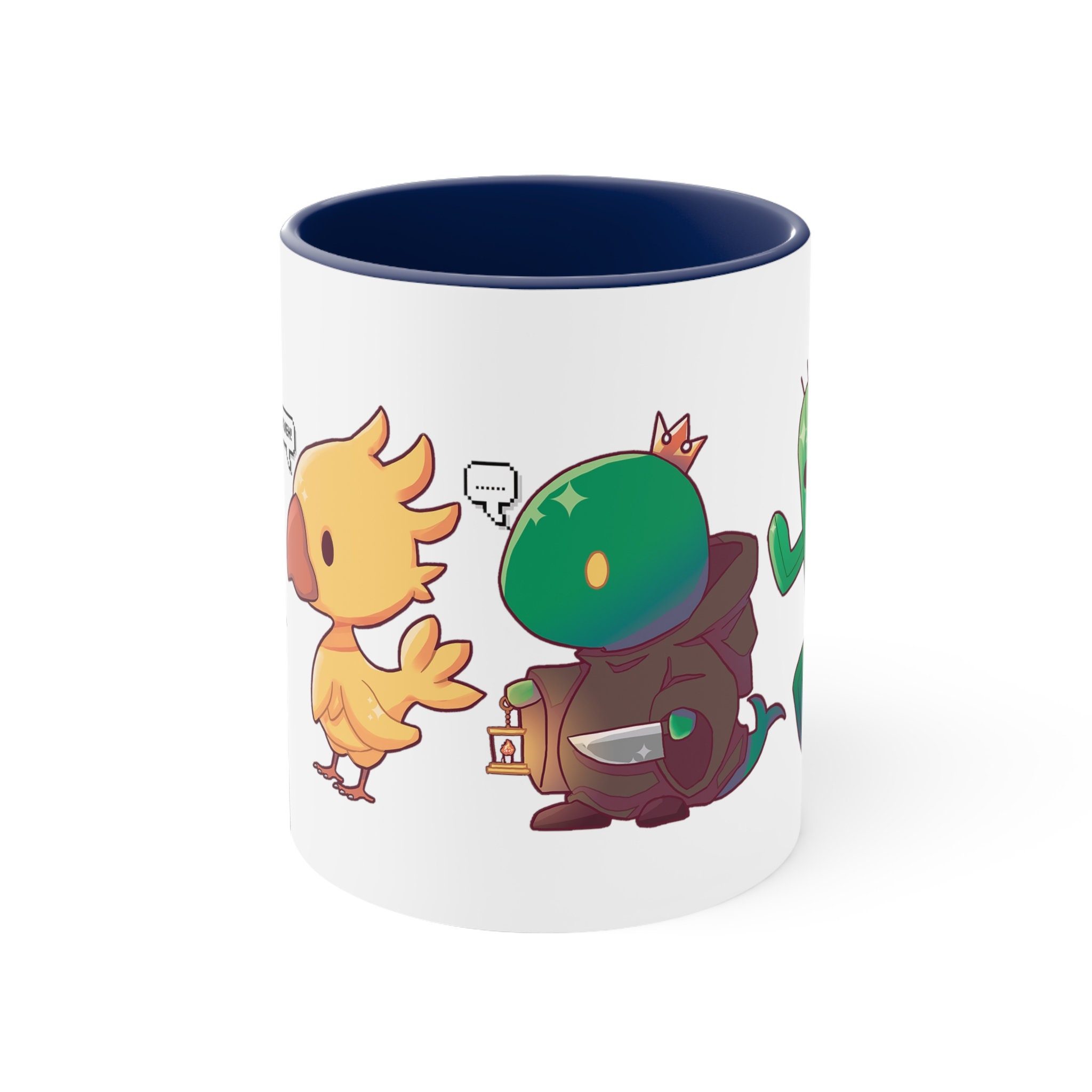 Final Fantasy Mug, JRPG Gift Tonberry Chocobo Cactuar Kupo FF Gaming ...
