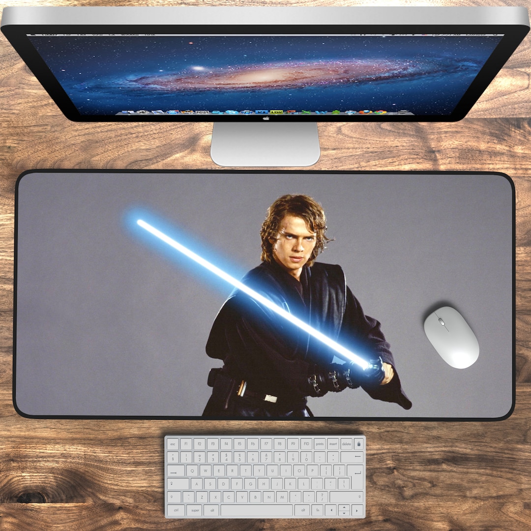 Anakin Skywalker Desk Mat, Sci-fi Extra Large Mouse Pad, Starwars ...