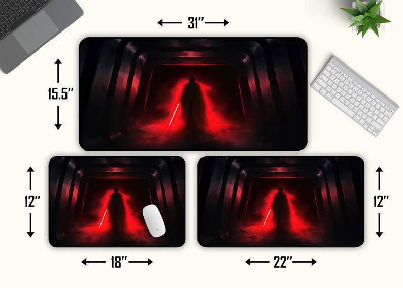 Darth Vader Mouse Pad Starwars, Sci-fi Extra Large Desk Mat, Keyboard ...