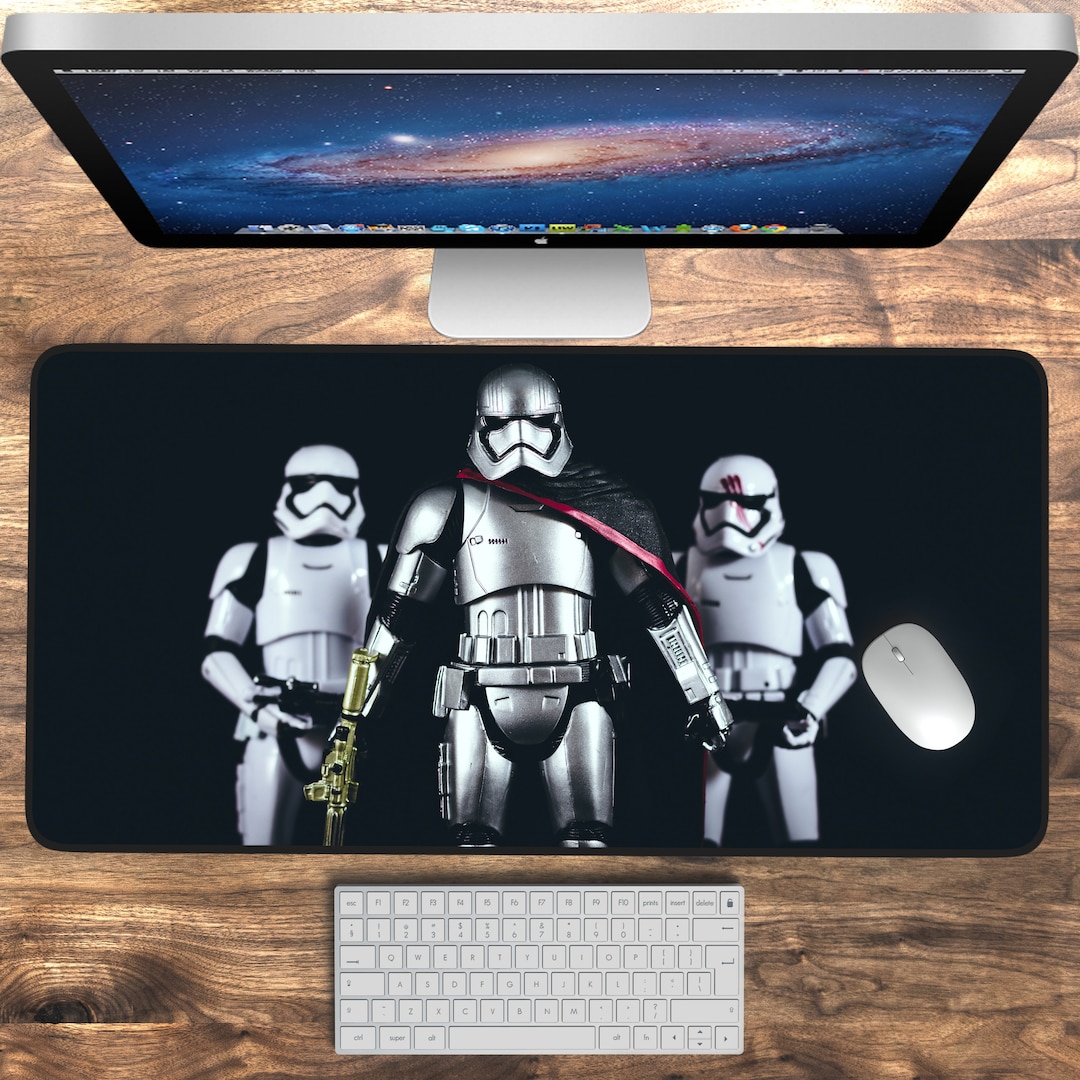 Stormtroopers Desk Mat, Starwars Keyboard Mat, Sci-fi Extra Large Mouse ...