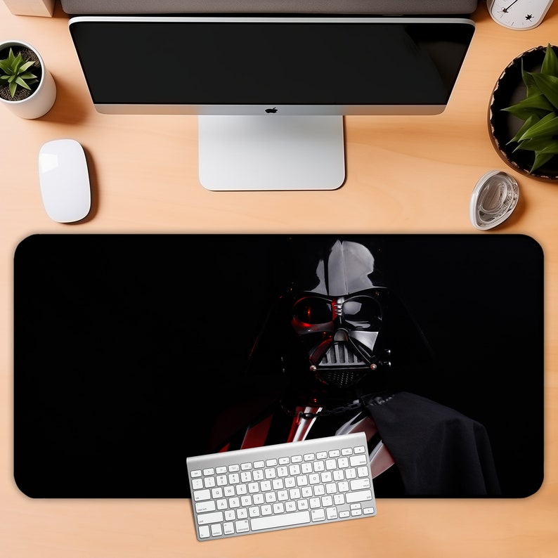 Darth Vader Desk Mat, Starwars Keyboard Mat, Sci-fi Extra Large Mouse ...