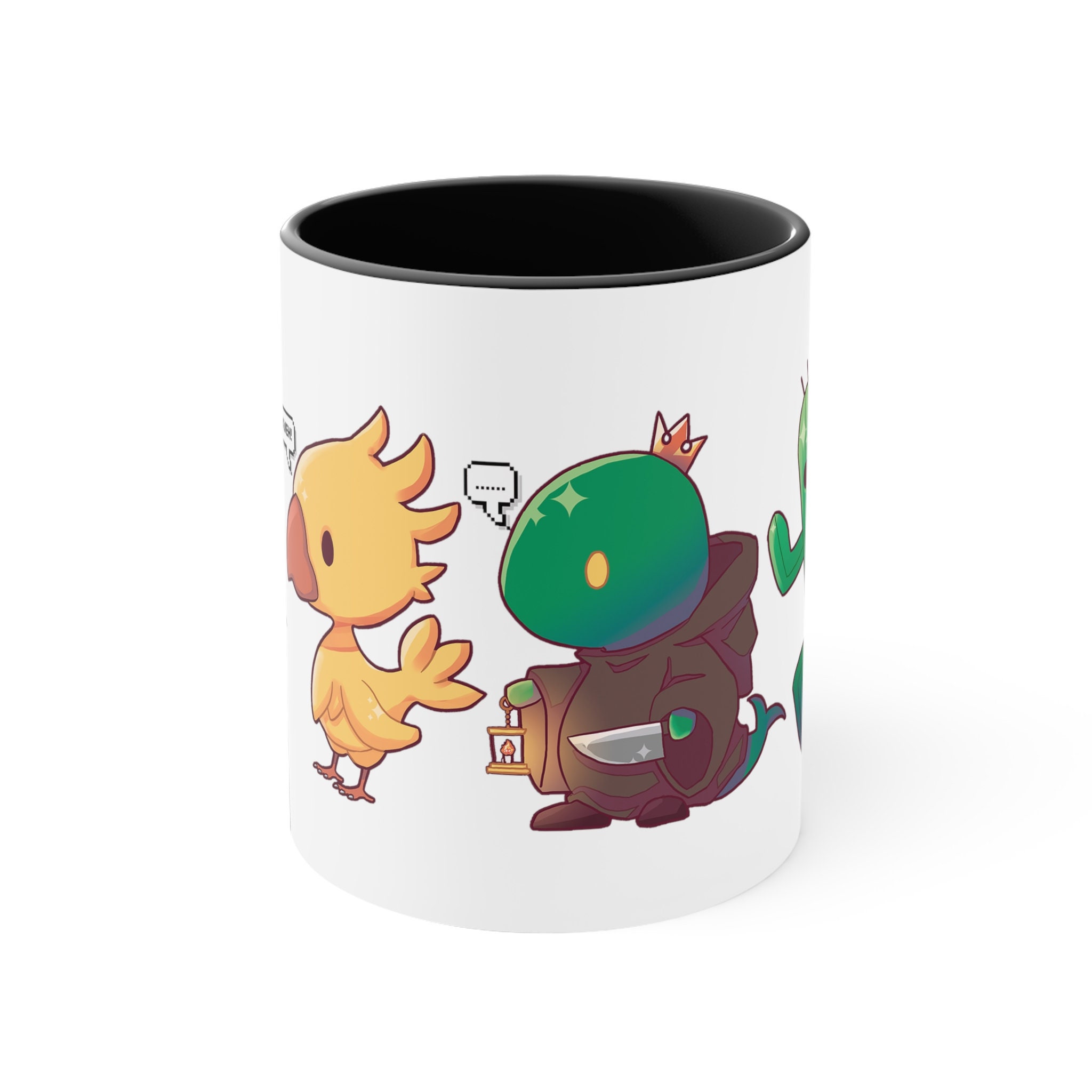 Final Fantasy Mug, JRPG Gift Tonberry Chocobo Cactuar Kupo FF Gaming ...