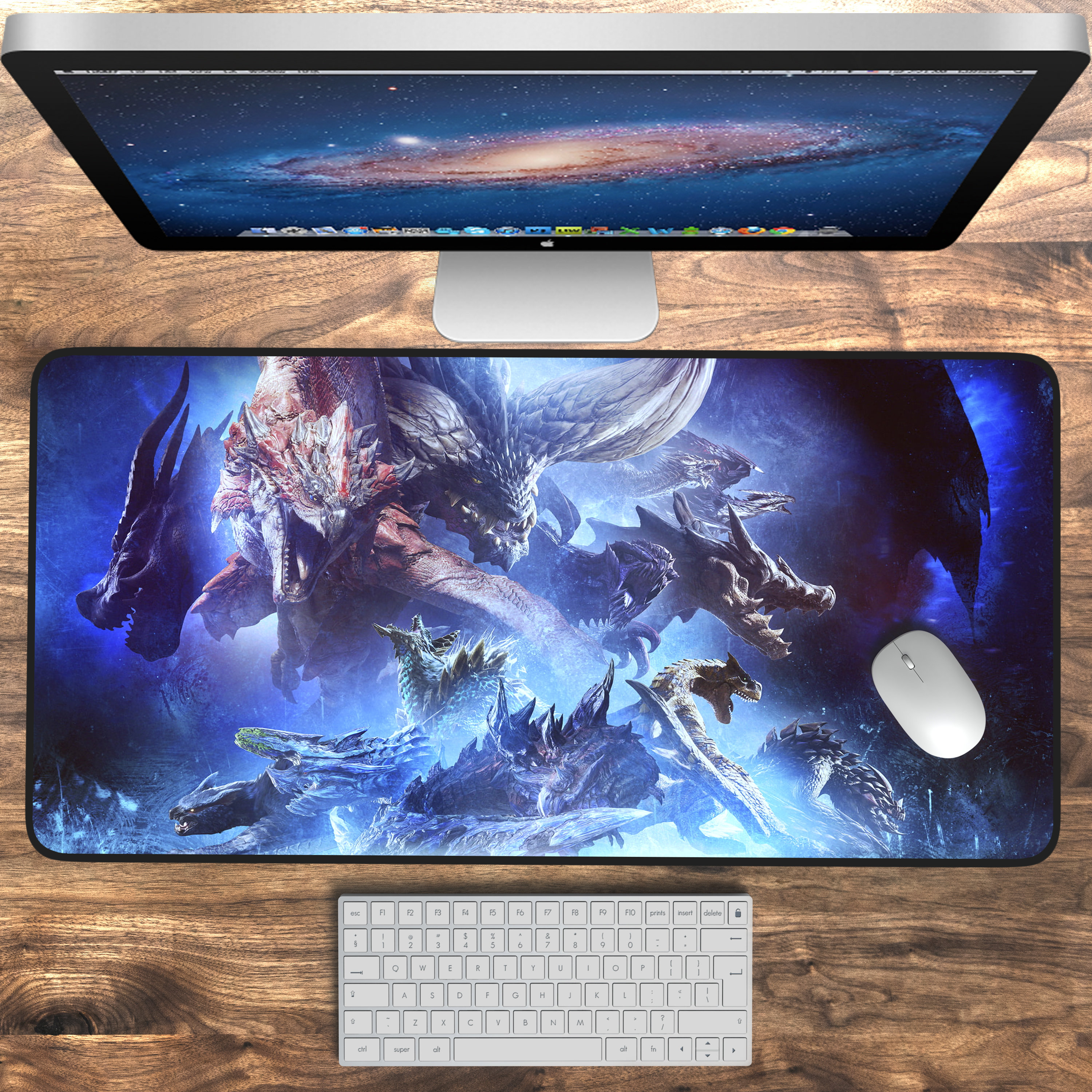 MHW Gaming Desk Mat XL, Monster Hunter XXL Mouse Pad, Mousepad Deskmat ...