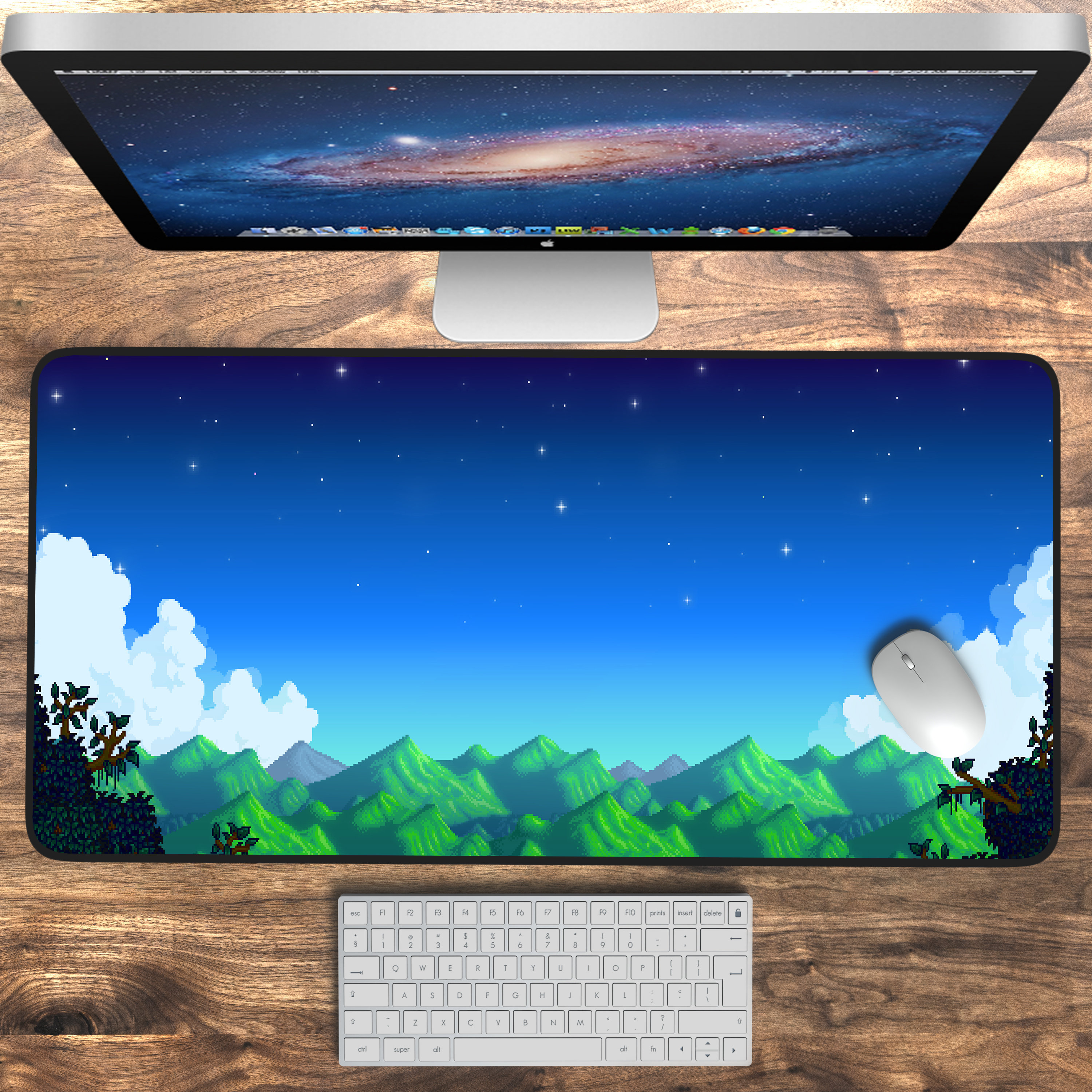 Stadew Desk Mat, Pixel Art Extra Large Mouse Pad, Gaming Mouse Pad XXL ...