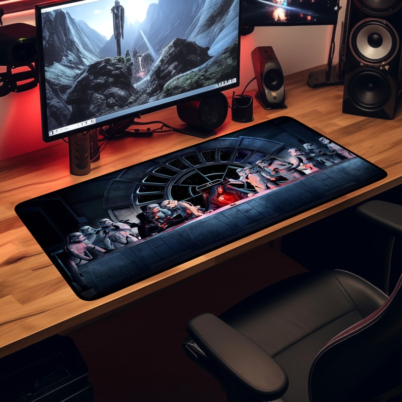 Sci-fi Extra Large Mouse Pad, Stormtroopers Desk Mat, Mouse Mat, Desk ...