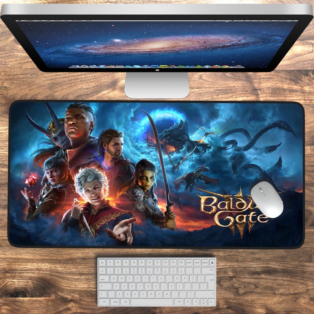 Baldur's Gate 3 Large Mouse Pad, Desk Mat, Gaming Mouse Mat, XXL ...