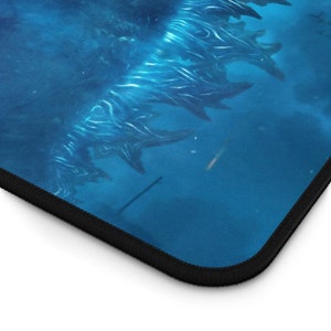 Godzilla Desk Mat Sci-fi Extra Large Mouse Pad Gaming, XXL Desk Pad ...