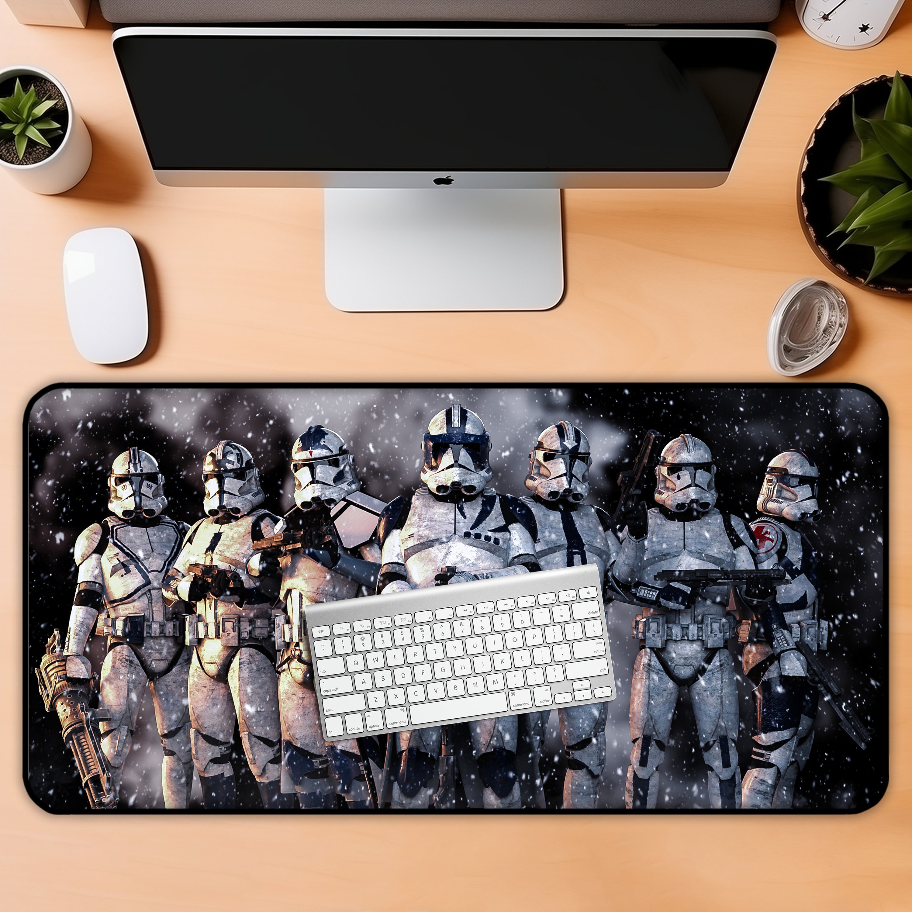 Stormtroopers Desk Mat, Sci-fi Extra Large Mouse Pad, Mouse Mat, Desk ...